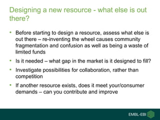 Designing a community resource - Sandra Orchard | PPTX