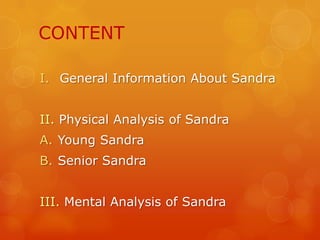 Big Fish - Sandra's Character Analysis | PPTX