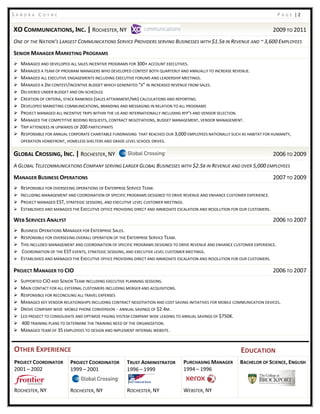 Sandra coyne resume v7[1] | PDF