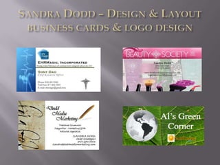 Sandra Dodd Portfolio | PPTX