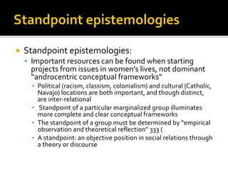 Sandra Harding Discussion Leading | PPT