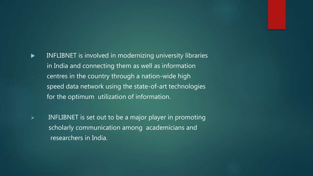 Inflibnet technology | PPTX | College Education | Education