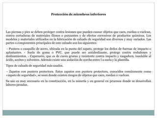 Equipos de protección personal | PPTX