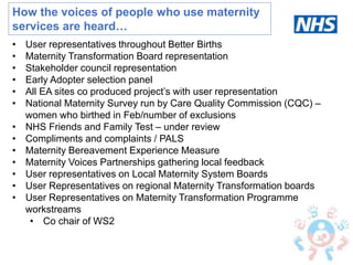 Sandra Smith - Maternity and Neonatal Learning System: patient and ...