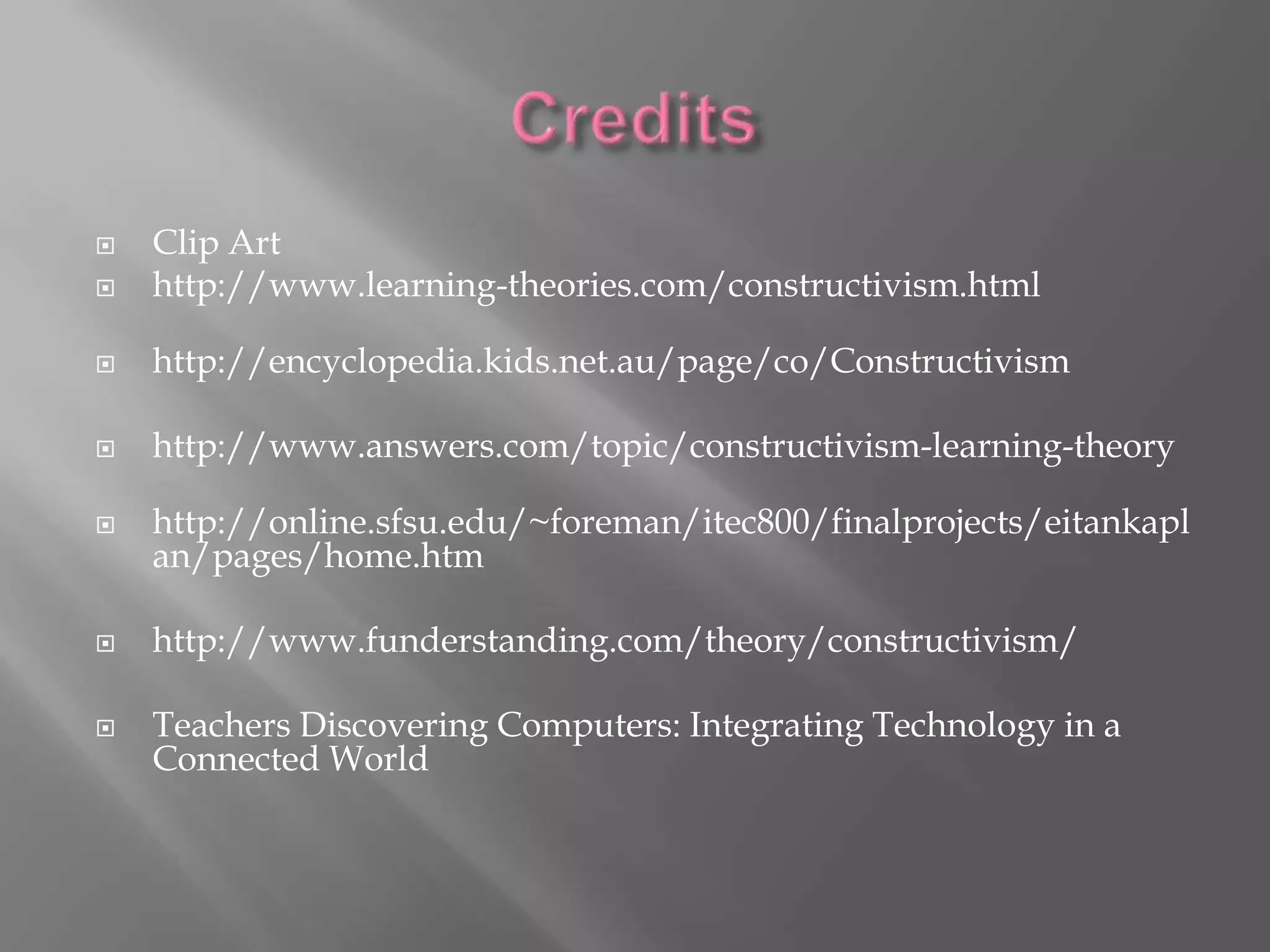 Constructivist Theory | PPTX