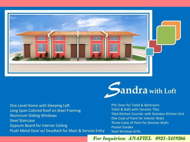 Wellington Residences Tanza - Sandra with loft | PPT