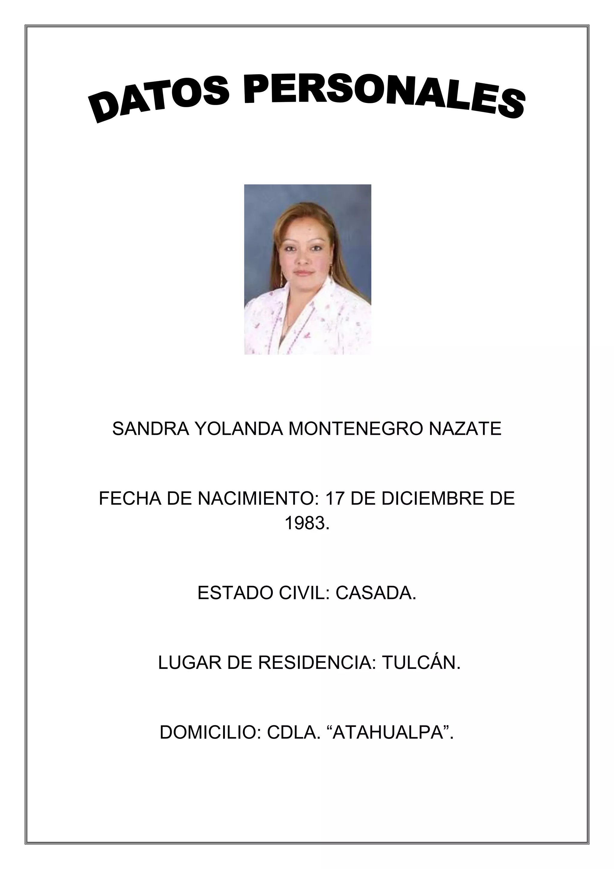 DATOS INFORMATIVOS | DOCX