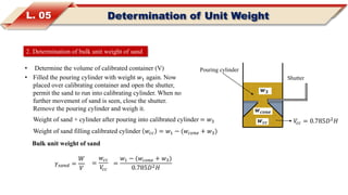 Sand Replacement Method | PDF