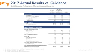 Sand ridge investor presentation 2.22.18