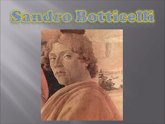 Sandro botticelli | PPT