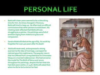 Sandro botticelli | PPTX