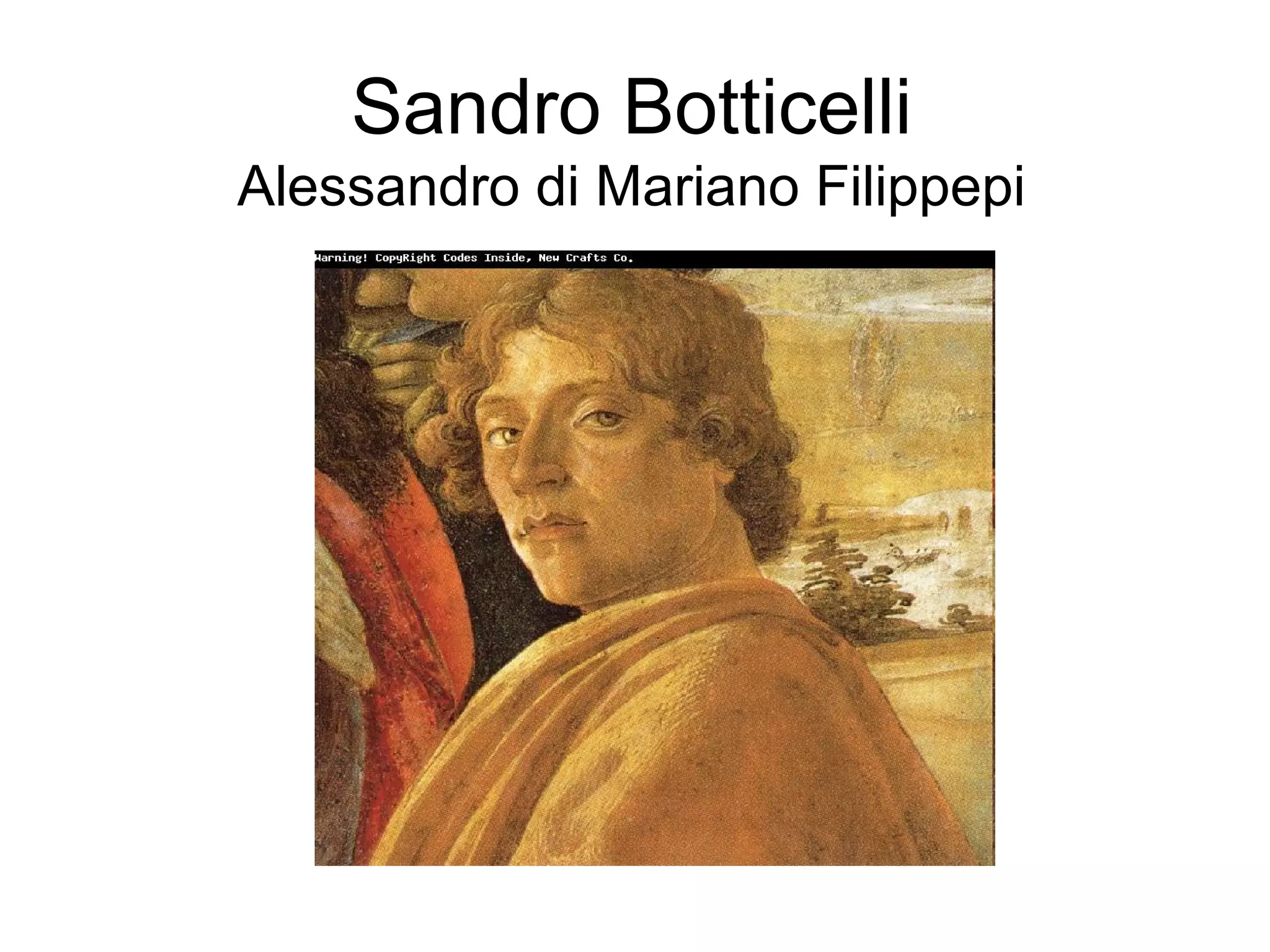 Sandro Botticelli | PPT