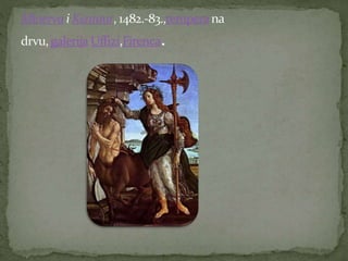 Sandro botticelli | PPTX