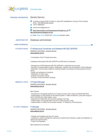 Sandro servino | PDF