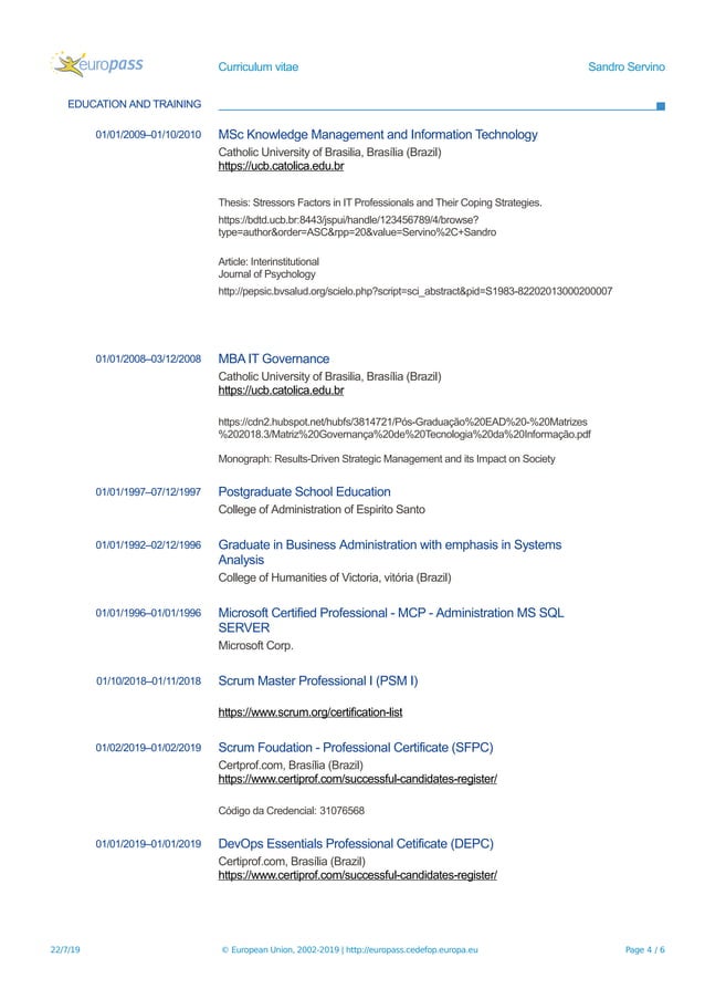 Sandro servino | PDF