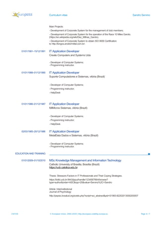 Sandro servino | PDF