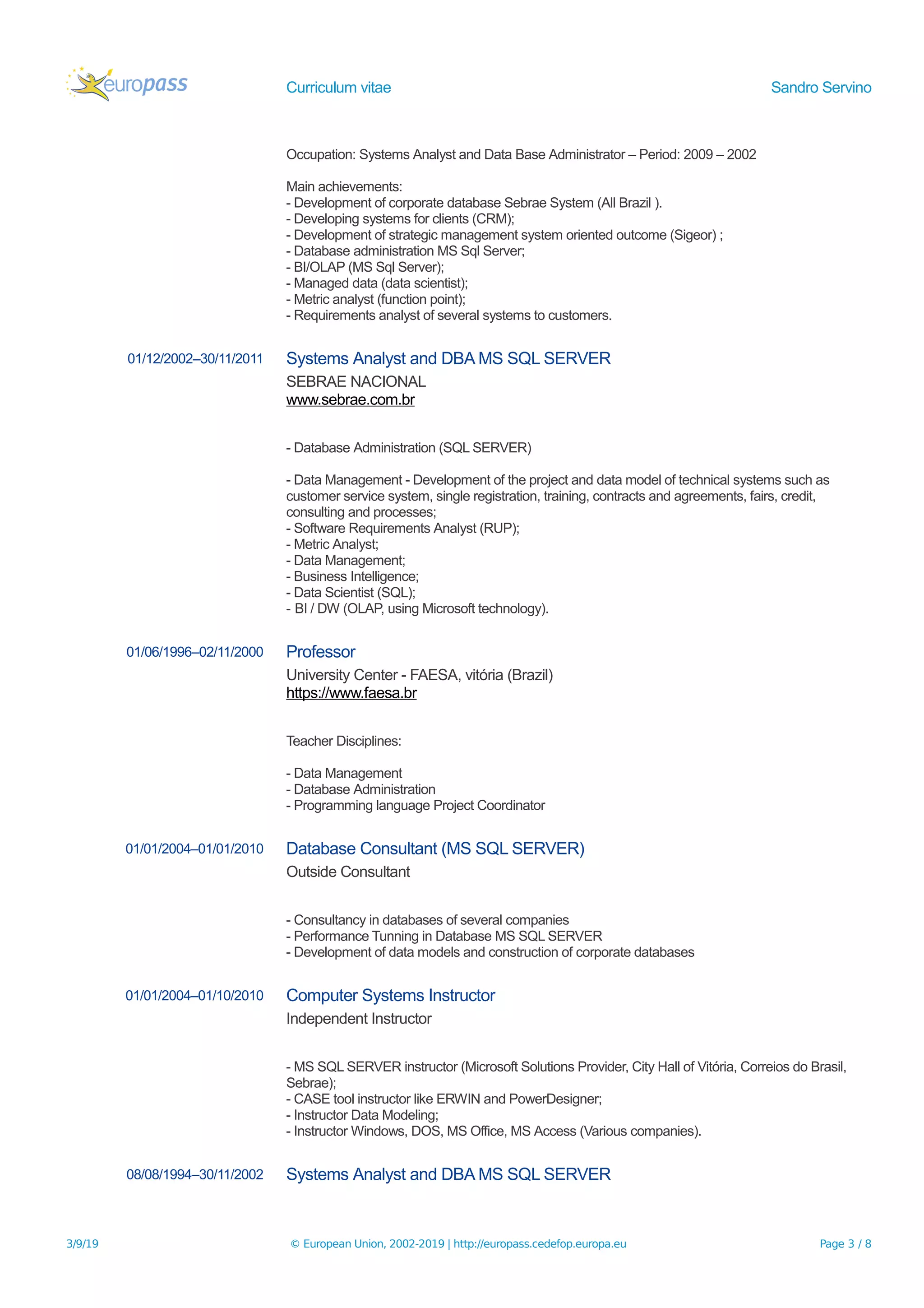 Sandro servino | PDF