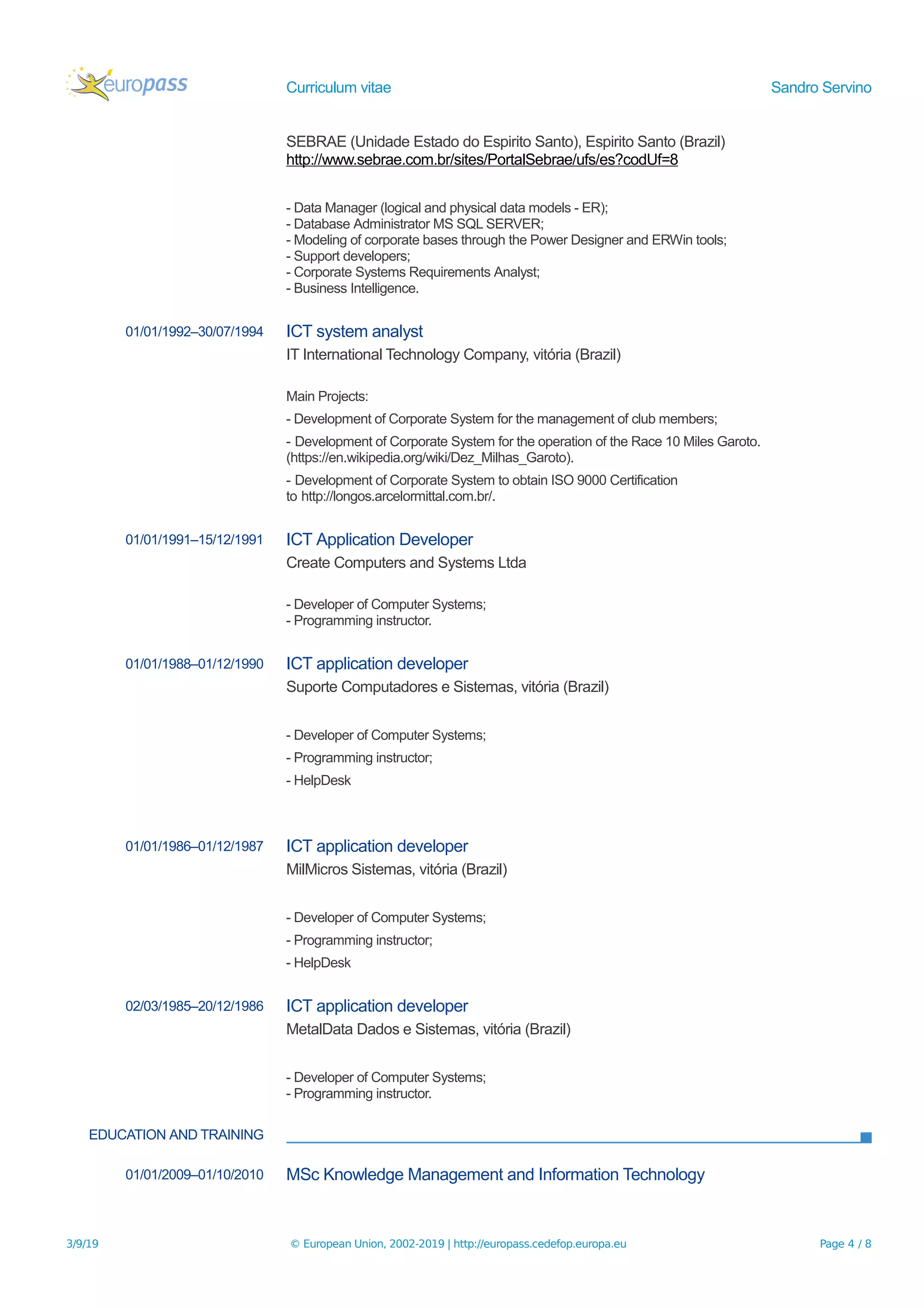 Sandro servino | PDF