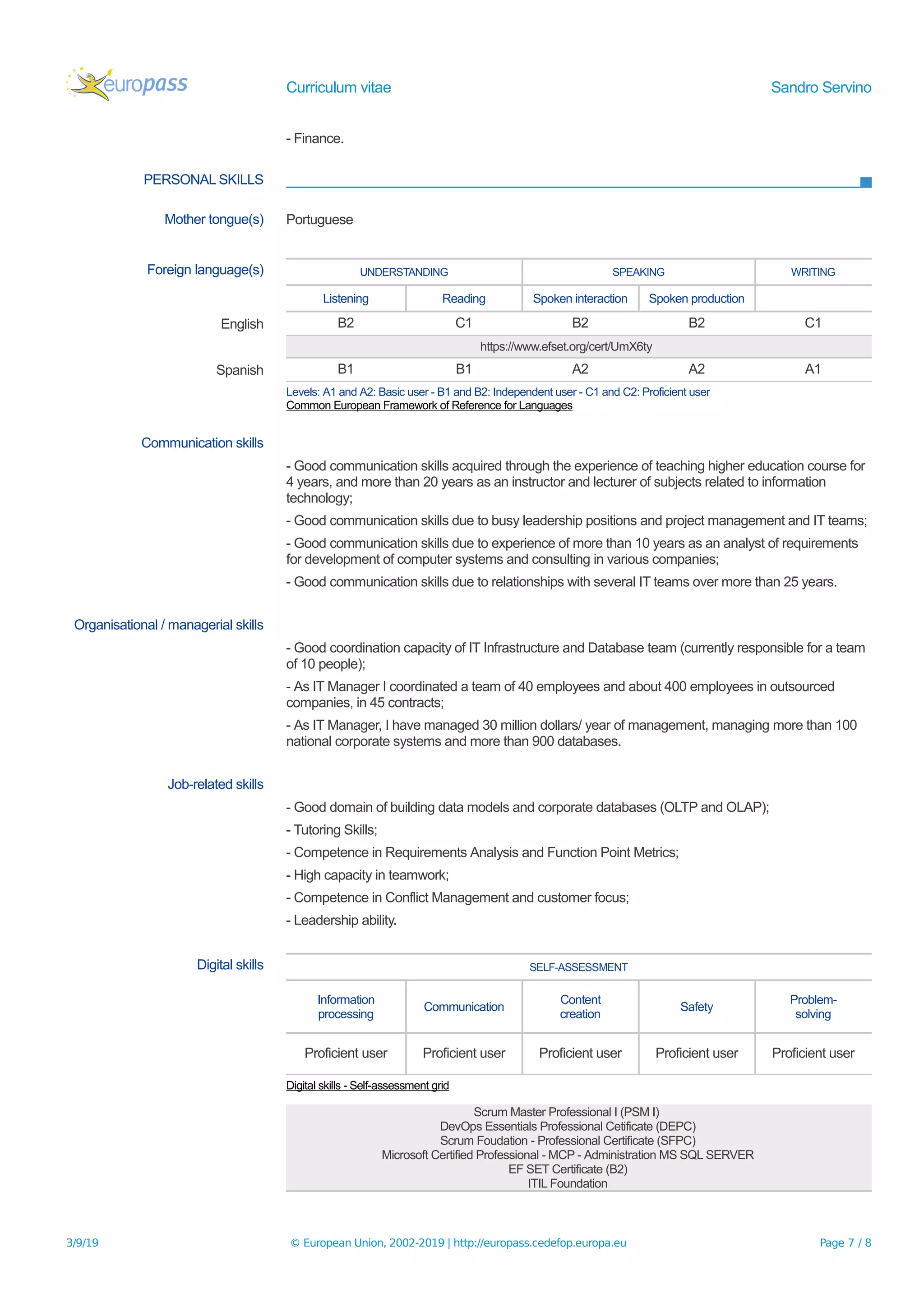Sandro servino | PDF