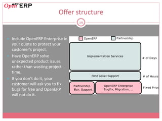 OpenERP - How to sell OpenERP | PPT