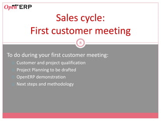 OpenERP - How to sell OpenERP | PPT
