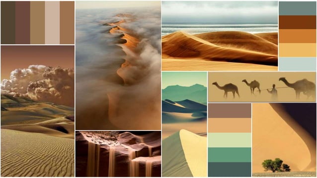 Sandstorm color trend | PPTX