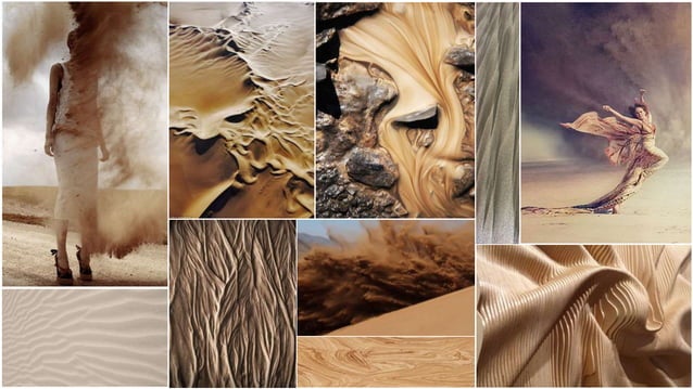 Sandstorm color trend | PPTX