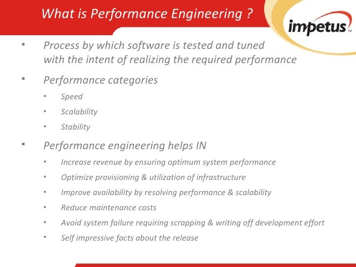 Performance Engineering Basics