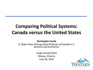 (2014) The Canadian Political System: A Comparative Perspective (2.03 ...