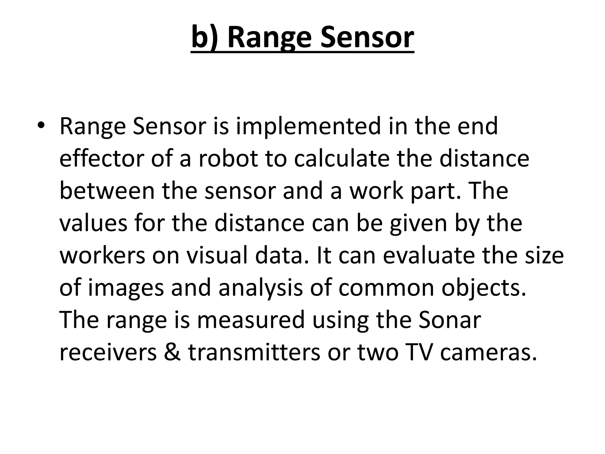 Sensors In Robotics Pptx
