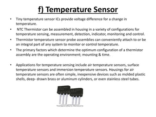 sensors in robotics | PPTX