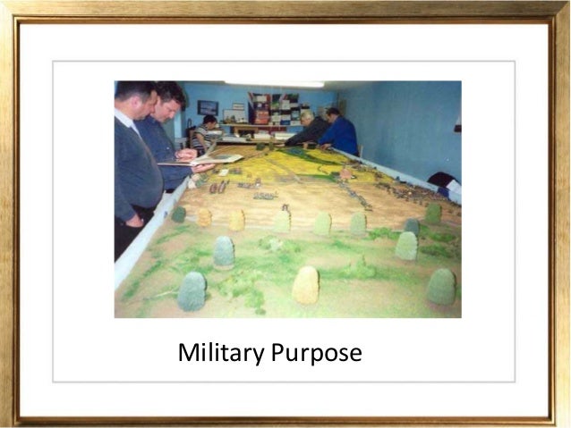 Sand Table for Military Purpose