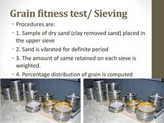 Properties of Sand | PPTX