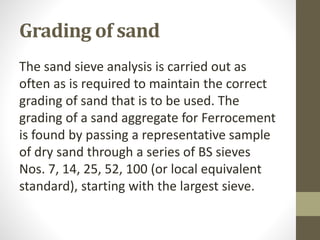Properties of Sand | PPTX