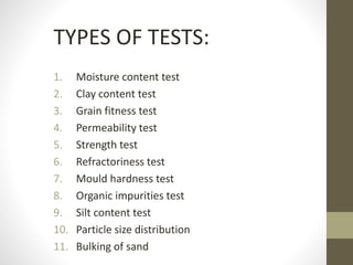 Properties of Sand | PPTX