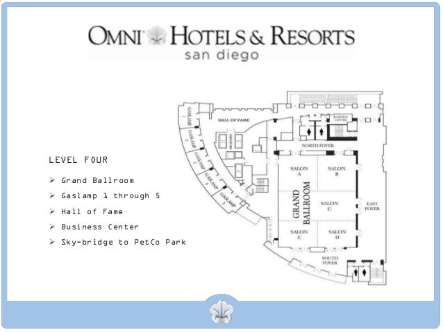 Omni Hotel San Diego Map - United States Map