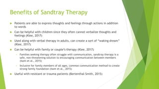 Sandtray therapy | PPTX