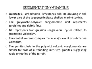 Sandur schist belt | PPTX