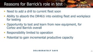 Sandvik Barrick Embracing Analytics | PDF