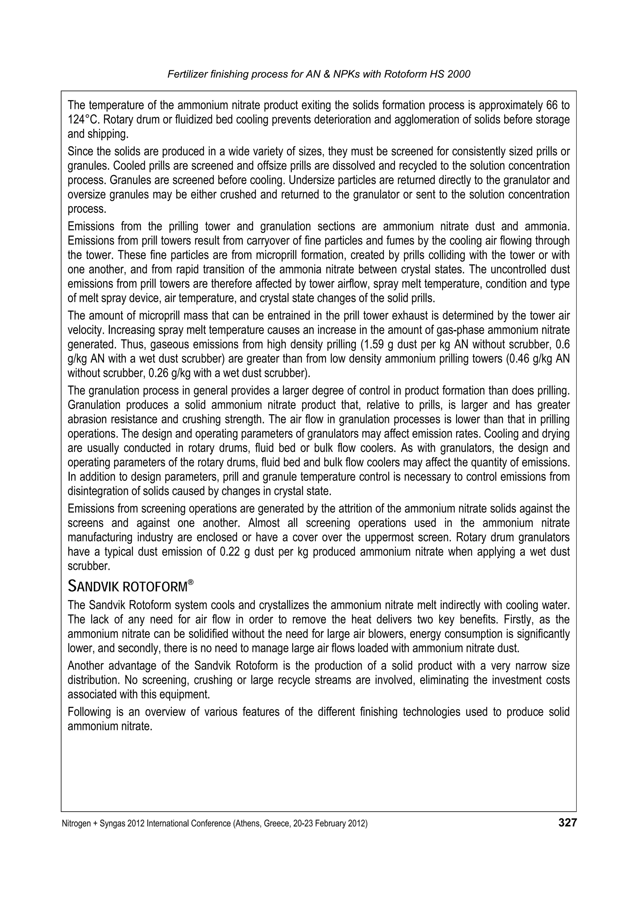 Sandvik process systems kumar swamy (paper) | PDF