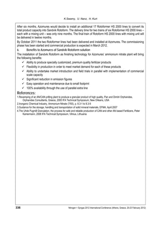 Sandvik process systems kumar swamy (paper) | PDF