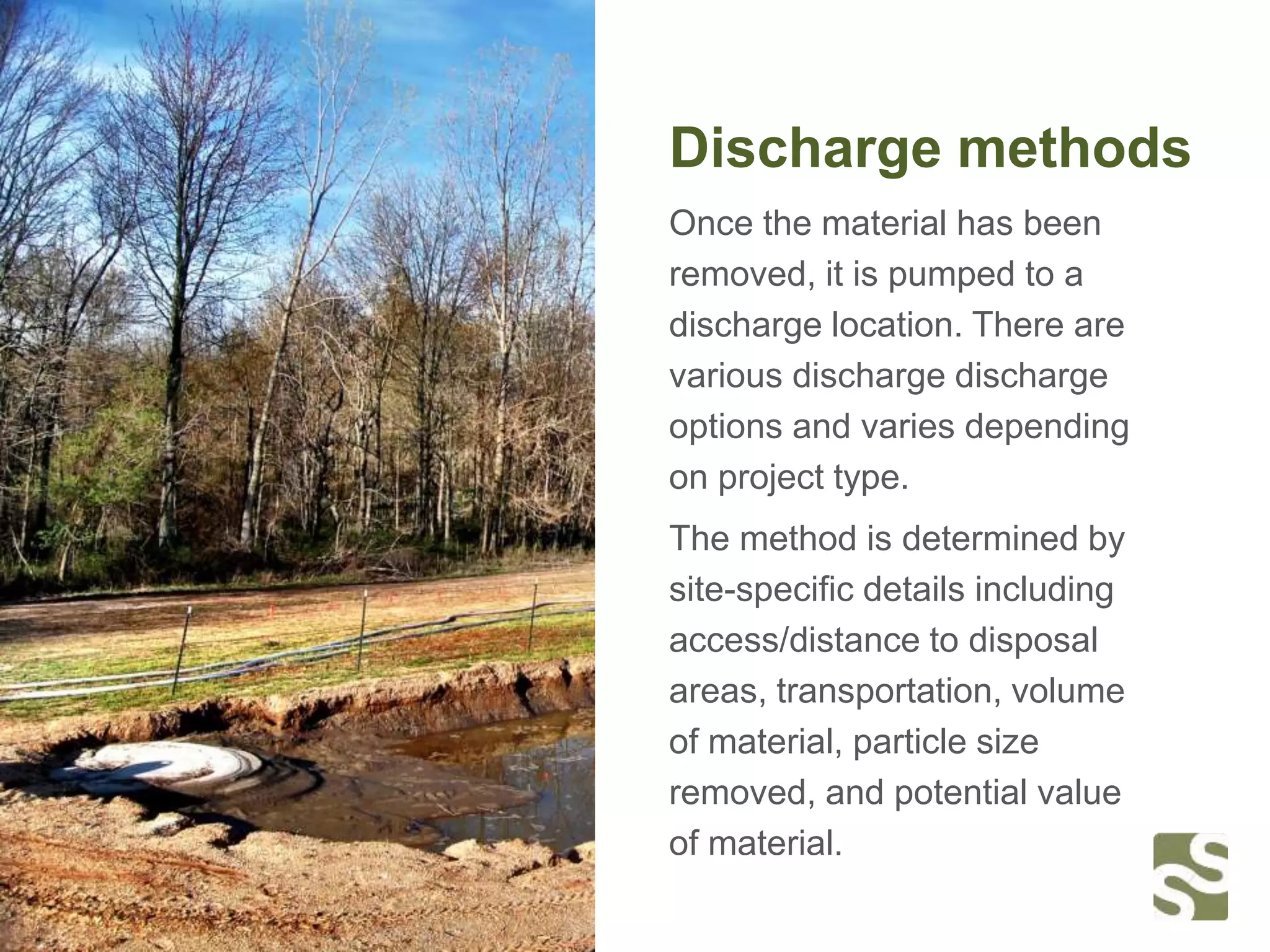 Sand Wand Sediment Removal System for In-stream Restoration | PPTX