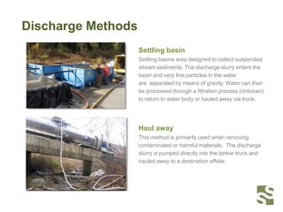 Sand Wand Sediment Removal System for In-stream Restoration | PPTX