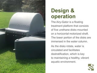 Sand Wand Sediment Removal System for In-stream Restoration | PPTX