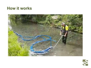 Sand Wand Sediment Removal System for In-stream Restoration | PPTX