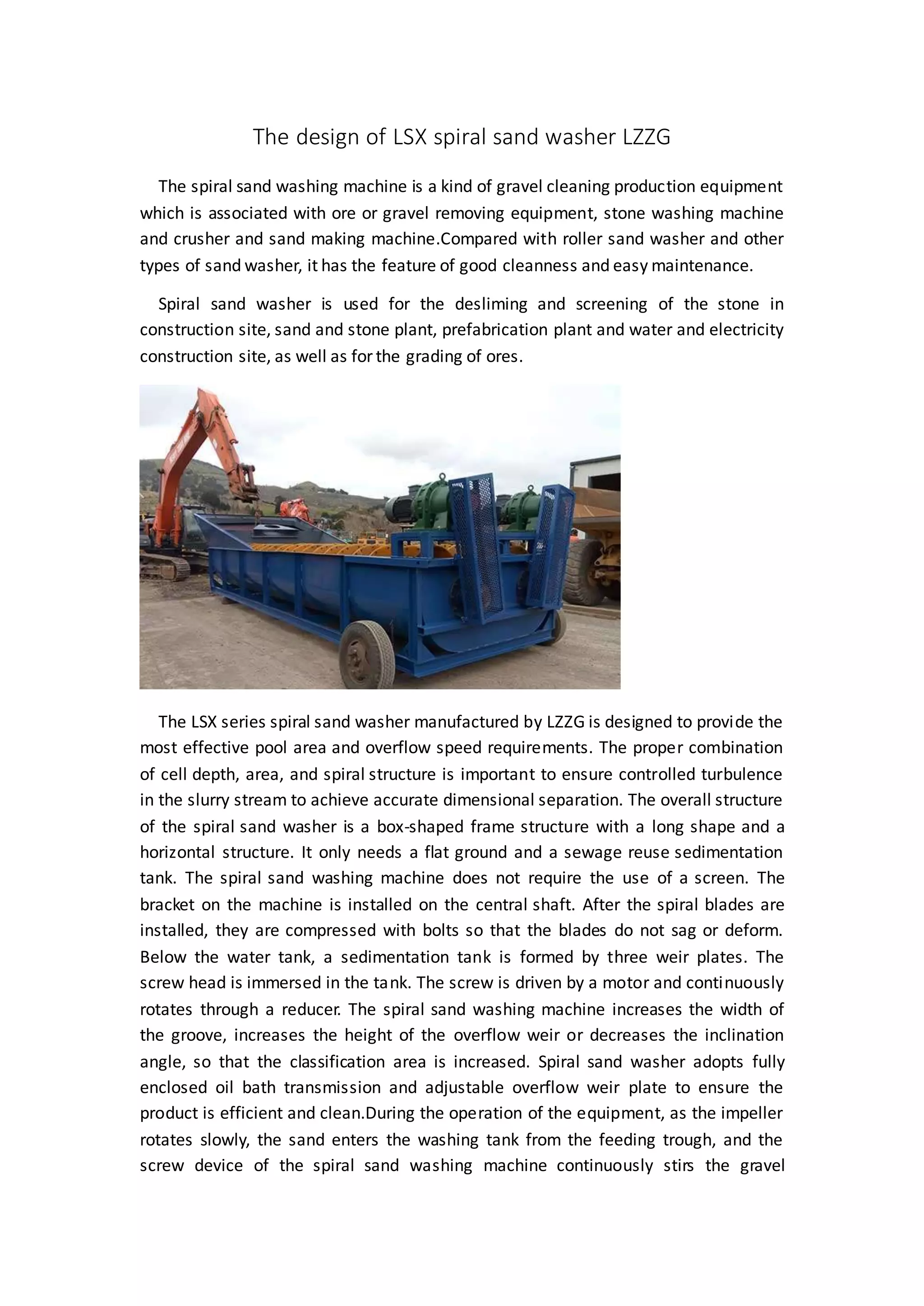 Sand washing | DOCX
