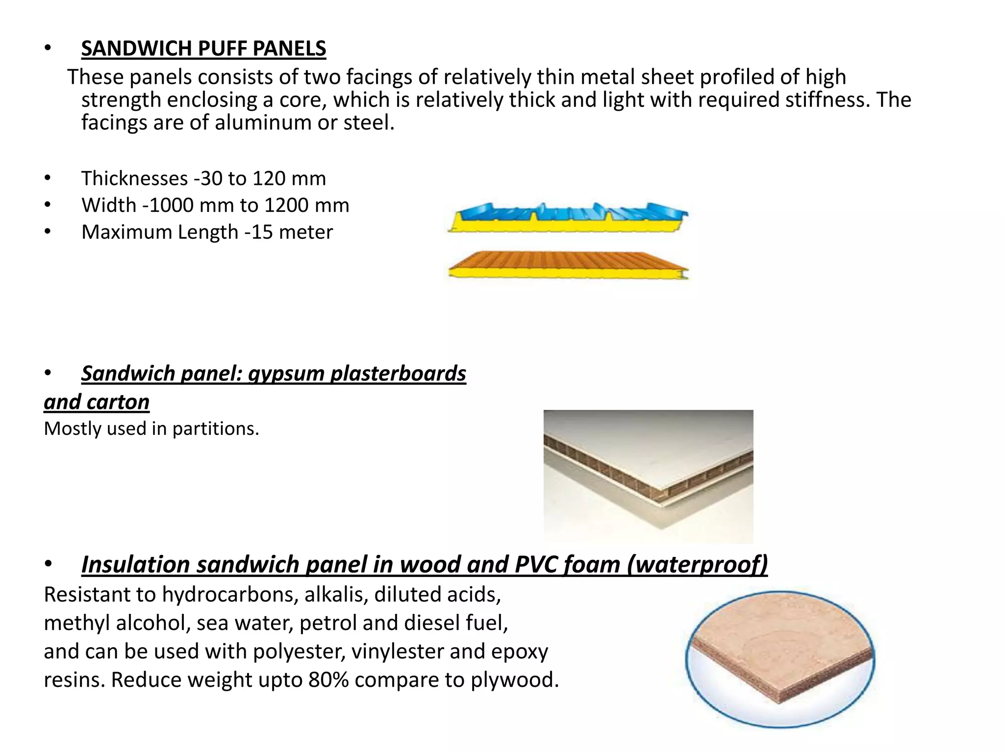Sandwich panels | PDF