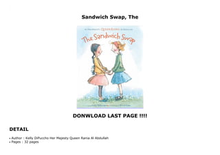 Sandwich Swap, The | PPT