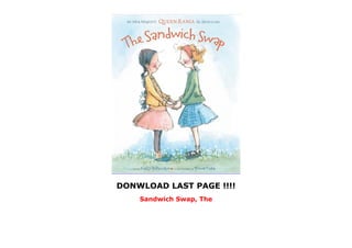 Sandwich Swap, The | PPT