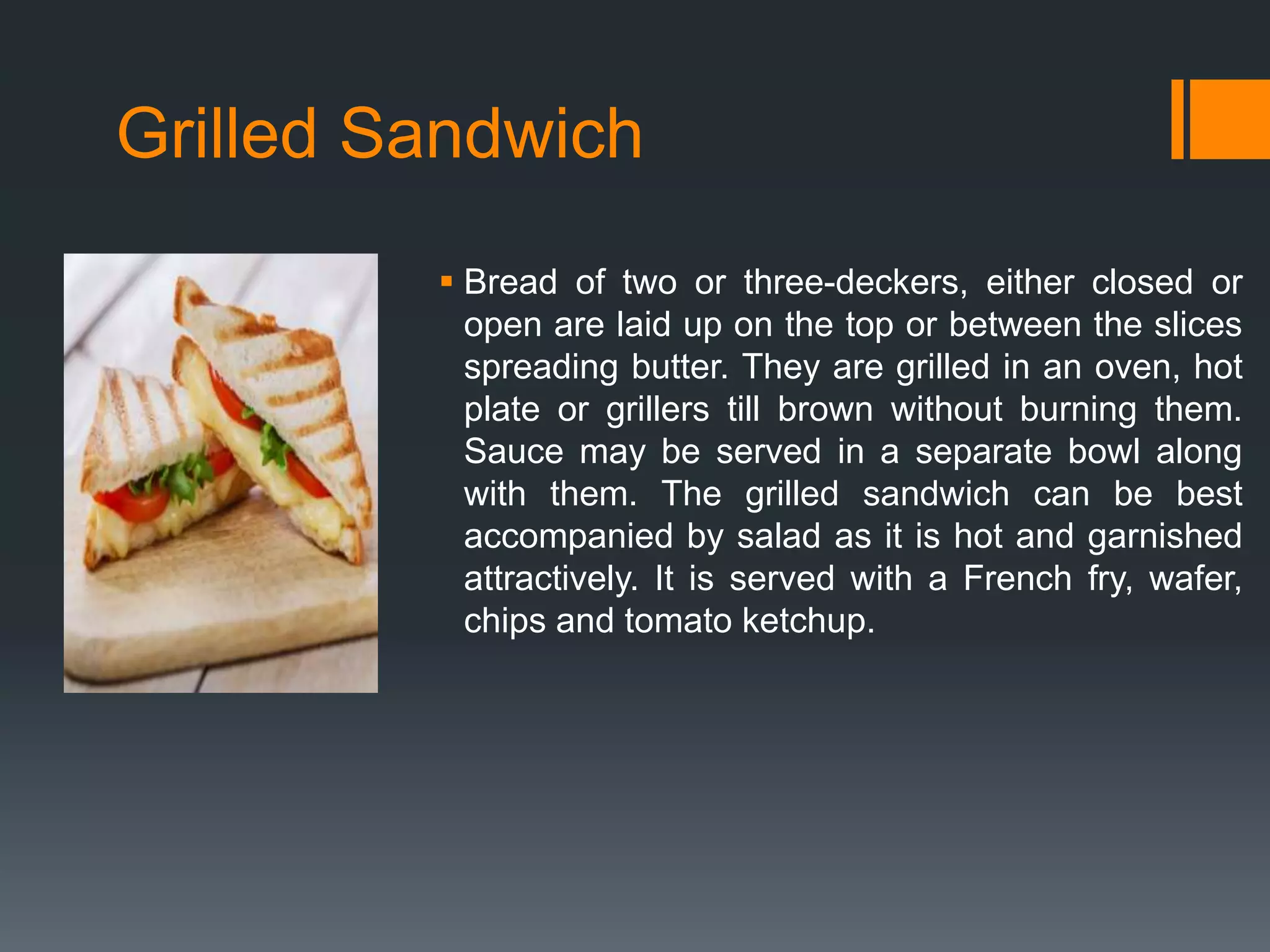 Sandwich and its types | PPTX